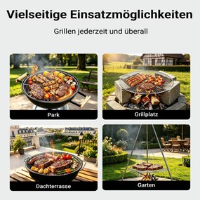 Grilovací rošt Wiltec – 55 cm (51522)