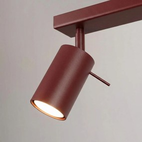 Sollux Lighting Stropní svítidlo RING 4L bordó