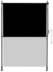 Venkovní roleta - 150x270 cm | antracitová