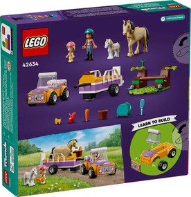 LEGO FRIENDS Přívěs s koněm a poníkem 42634 STAVEBNICE 2242634