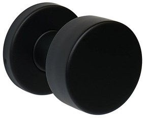 Dveřní klika KNOB 03, pravá, černá
