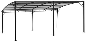 vidaXL Marketos Zahradní markýza proti slunci 6 x 3 x 2,55 m krémová