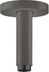 Hansgrohe - Přívod od stropu S 10 cm, kartáčovaný černý chrom