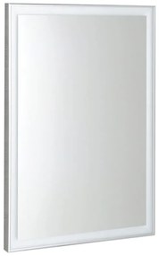 Sapho LUMINAR zrcadlo s LED osvětlením v rámu 600x800mm, chrom