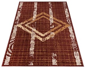 Kusový koberec PP Agios hnědý 120x170cm