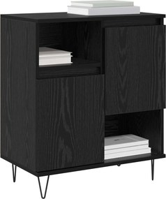 Servírovací skříň 3 ks Černý dub 60 x 35 x 70 cm 3394565