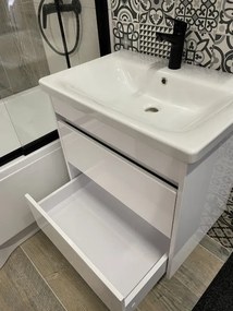 Lavedo Luton Otto II. 65 White koupelnová skříňka s umyvadlem