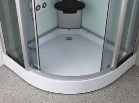 Terra Hydromasážní box WSH7180W bílý, 80x80 bez sauny
