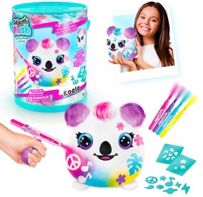 EP Line Airbrush Squish Pals Paint Can set plyšák k vybarvení 3 druhy ofg266