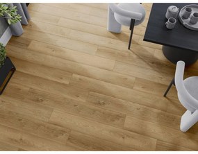 Mexen Sunset Hills, vinylová podlaha 1240x182 mm SPC 6,5 mm, IXPE 1,5 mm, 4stranná V-drážka, dub, F1037-1240-182-505-4V1-01