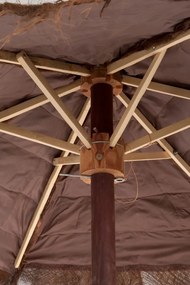 Slunečník z kokosových listů Cocoleaf - ∅ 250*270 cm