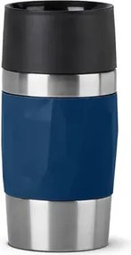 EMSA Termohrnek TRAVEL MUG Compact tmavě modrá / 300 ml / nerezová oce