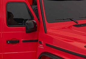 Elektrické autíčko Mercedes Benz G63 AMG XXL STRONG MP4 červené