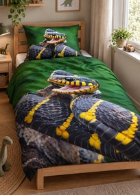3d povlečení s hadem - Boiga Boiga 140x200 cm