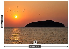Fototapeta Východ slunce moře 104x70
