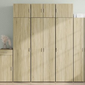 Skříň highboard dub sonoma 70 x 42,5 x 185 cm kompozitní dřevo 3281422