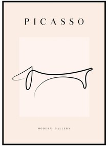Pablo Picasso - Pes A4 (21 x 29,7 cm)