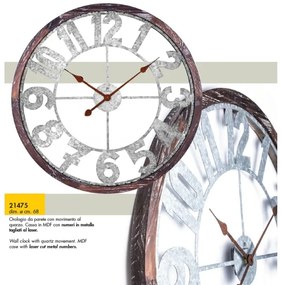Designové nástěnné hodiny 21475 Lowell 60cm