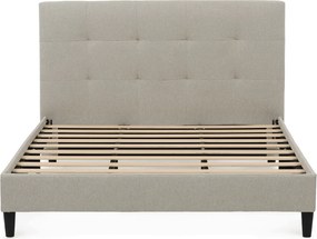 Autronic Čalouněná dvoulůžková postel BED-M180 Barva potahu: Tmavě šedá