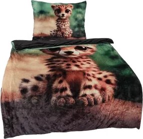 Dětské povlečení Cashmere Touch, motiv leopard