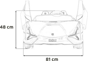 Elektrické autíčko Lamborghini SIAN modré