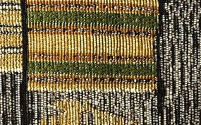 Oriental Weavers, Kusový koberec Zoya 820 E – na ven i na doma, 200x285, žlutá, chodba / předsíň
