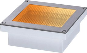 P 94595 LED zemní svítidlo Smart Home Zigbee Brick neláká hmyz IP67 hranaté 100x100mm CCT 1W 230V ocel ocel - PAULMANN