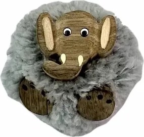 2Kids Toys Dřevěná magnetka velká pompon Slon