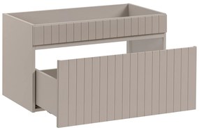 Koupelnová skříňka s deskou ICONIC Cashmere D180/1 | 180 cm