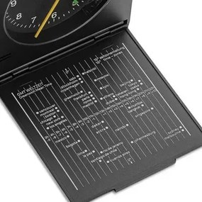 Braun BC05 černá / Cestovní budík / Analogový / 1x AA baterie