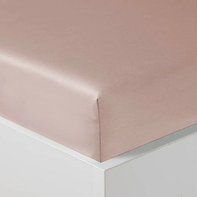 Luxusní saténové prostěradlo Tencel™ – pudrová: 180x200cm
