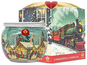 Arome Vonná svíčka ve skle  Cinnamon & Vanilla, 90 g