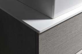 Sapho deska 110,7 x 1,2 x 48,8 cm rockstone bílá mat WR004-0101
