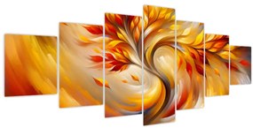 Obraz -  Podzimní strom (210x100 cm)