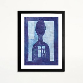 Jakub König | Okna Rám: Bílý, Velikost: 100 x 70 cm