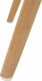 Křeslo, bílá/buk, DAMEN 2 NEW