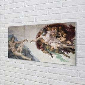 akrylový obraz Mytologie Apollo akt 125x50 cm