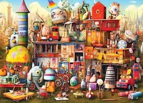 EUROGRAPHICS Puzzle Nepovedené hračky XL / 500 dílků / extra velké díl