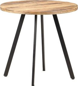 Jídelní stůl 80 cm hrubé mangovníkové dřevo 320483