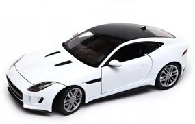 Welly Jaguar F-Type Coupe Bílý 1:24