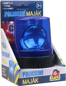 Maják na baterie modro-červený / Hračka / plast / od 3 let