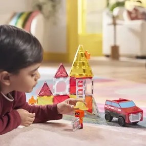 MAGNA-TILES Magnetická stavebnice Fire Rescue / 27 dílů / od 3 let