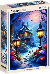 ALIPSON Puzzle Čarovná zima / 500 dílků / od 12 let