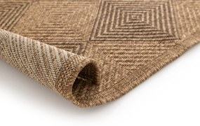 Balta, Kusový koberec Jack 28811-077 – na ven i na doma, 80x150, hnědá, chodba / předsíň