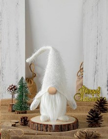 Tutumi - Vánoční trpaslík 50cm YX068, bílá, CHR-09547