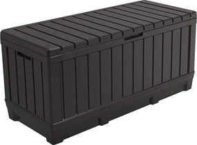 Hnědý plastový zahradní úložný box Kentwood – Keter