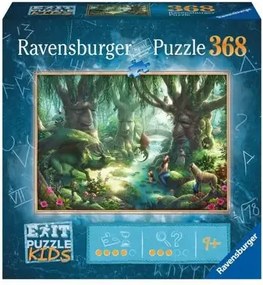 Ravensburger - Puzzle - Exit KIDS Puzzle: V magickém lese / 368 dílků