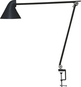 Lampa na pracovní stůl NJP LED 3000 K s bočním uchycením ke stolu černá