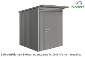 Biohort Zahradní domek AVANTGARDE A1-1K Barva: šedý křemen metalíza