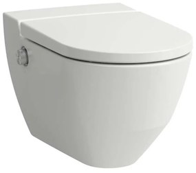 Laufen Cleanet Navia - Elektronický bidet s keramikou, Rimless, SoftClose, s LCC, bílá H8206014000001